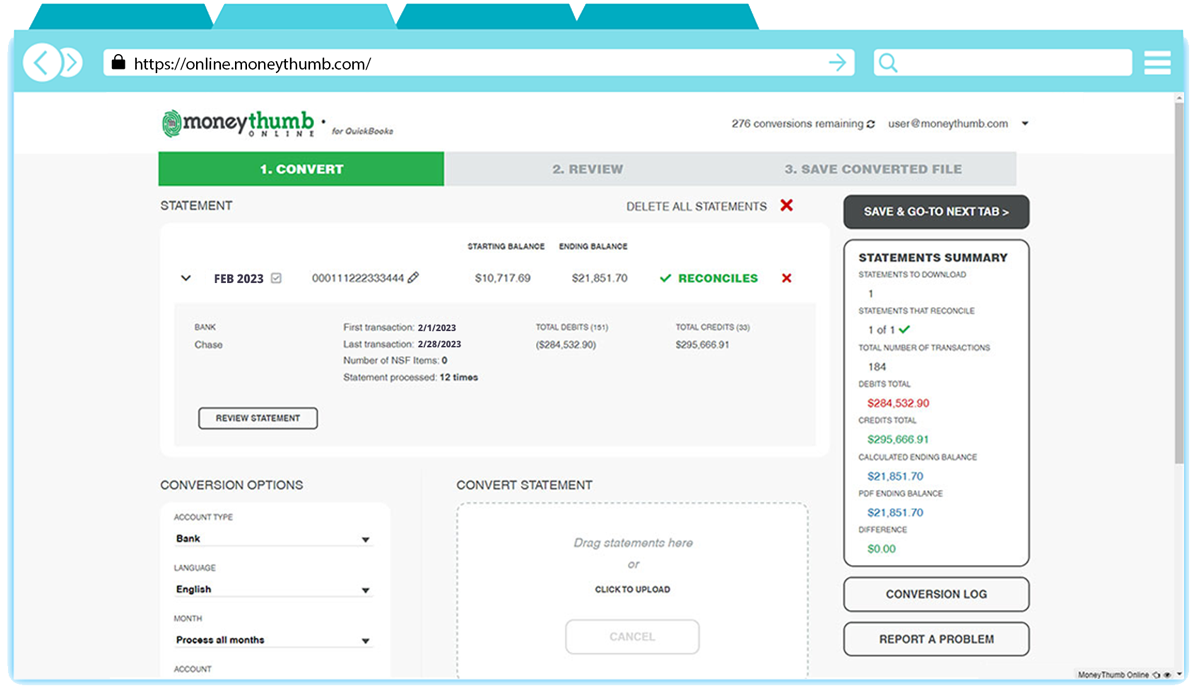 Financial File Converters for Lenders - MoneyThumb